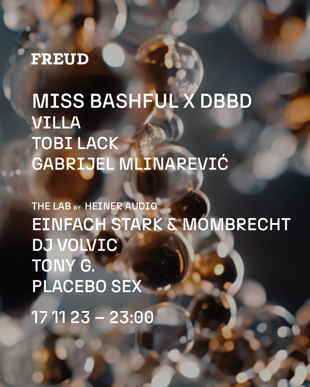 Miss Bashful x DBBD u.v.m. at FREUD Club at Freud Raum für Kunst und ...