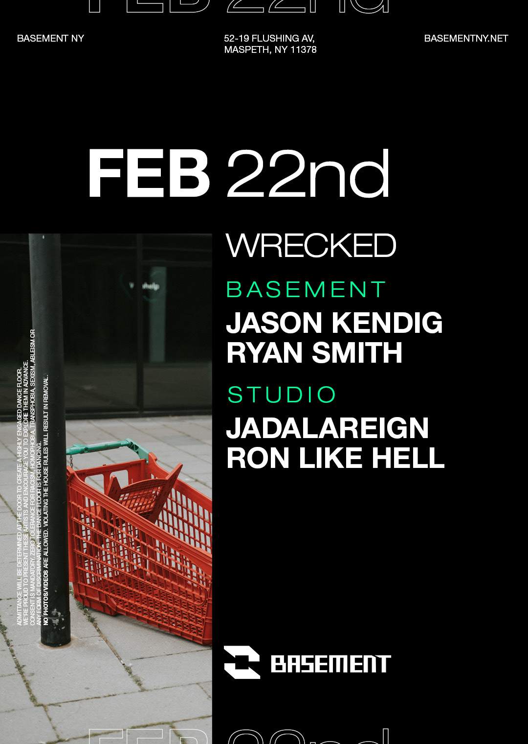 Wrecked: Jason Kendig / JADALAREIGN / Ryan Smith / Ron Like Hell at ...