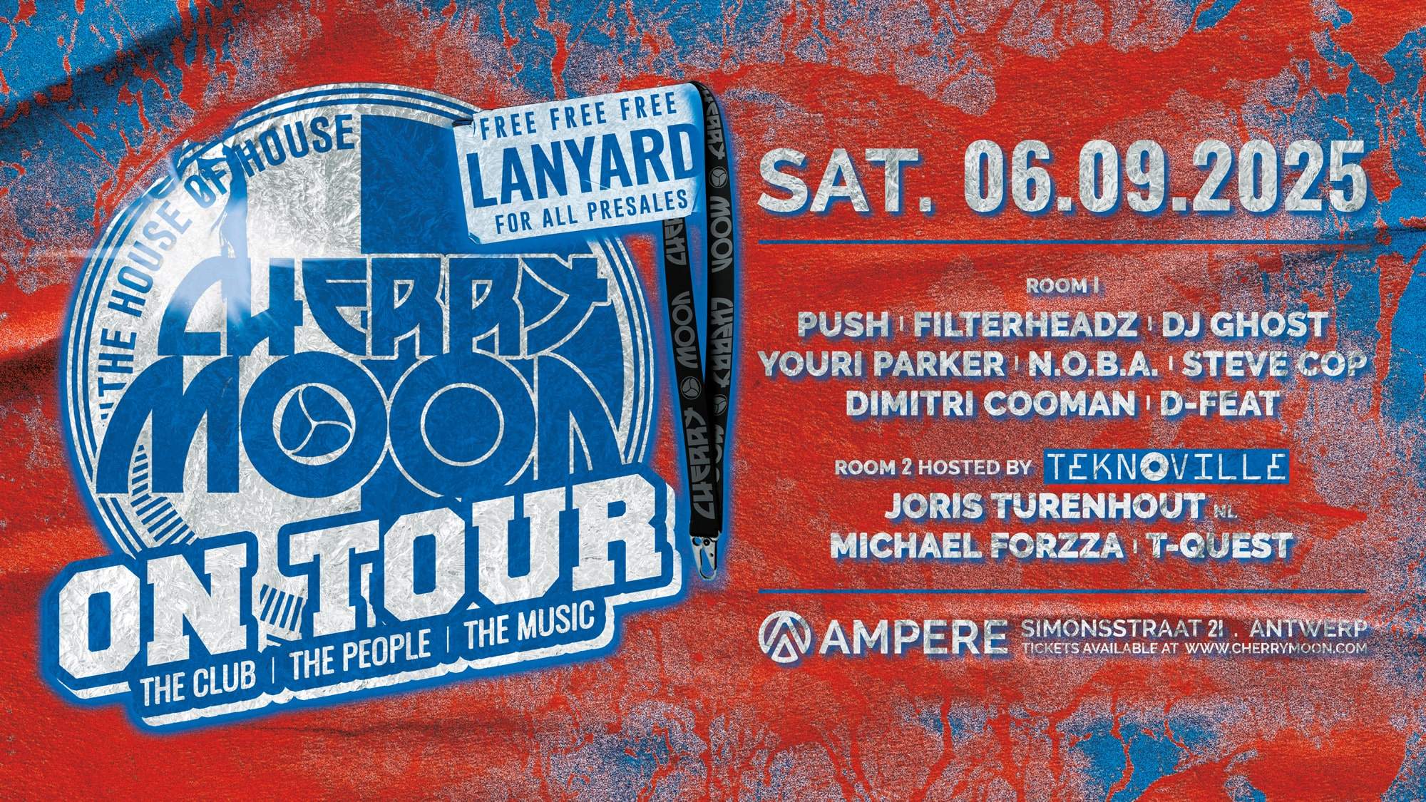 Cherry Moon On Tour bij Ampere, Antwerp