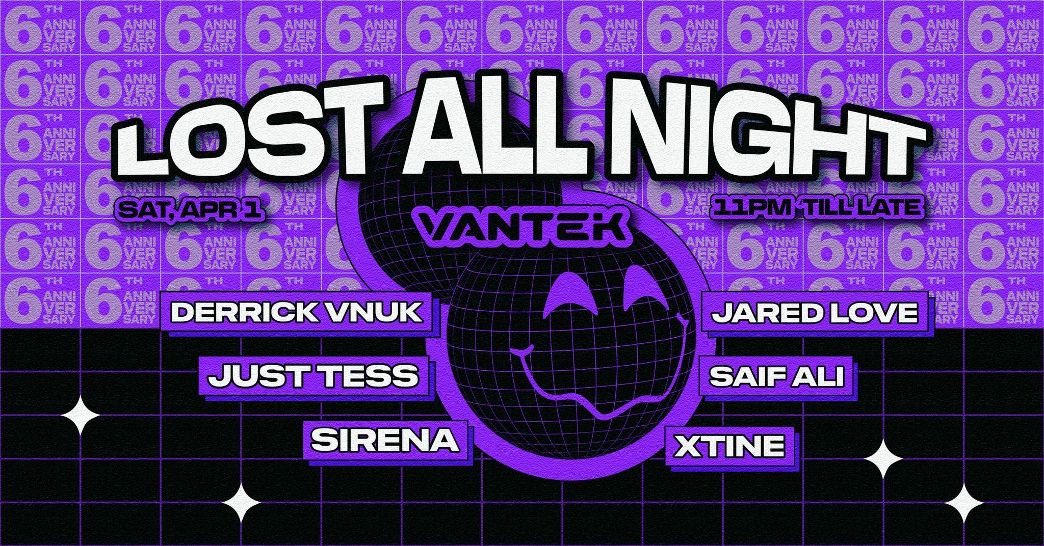 Leave Us Lost 6 Year Anniversary at Vantek en Vantek Warehouse, Vancouver