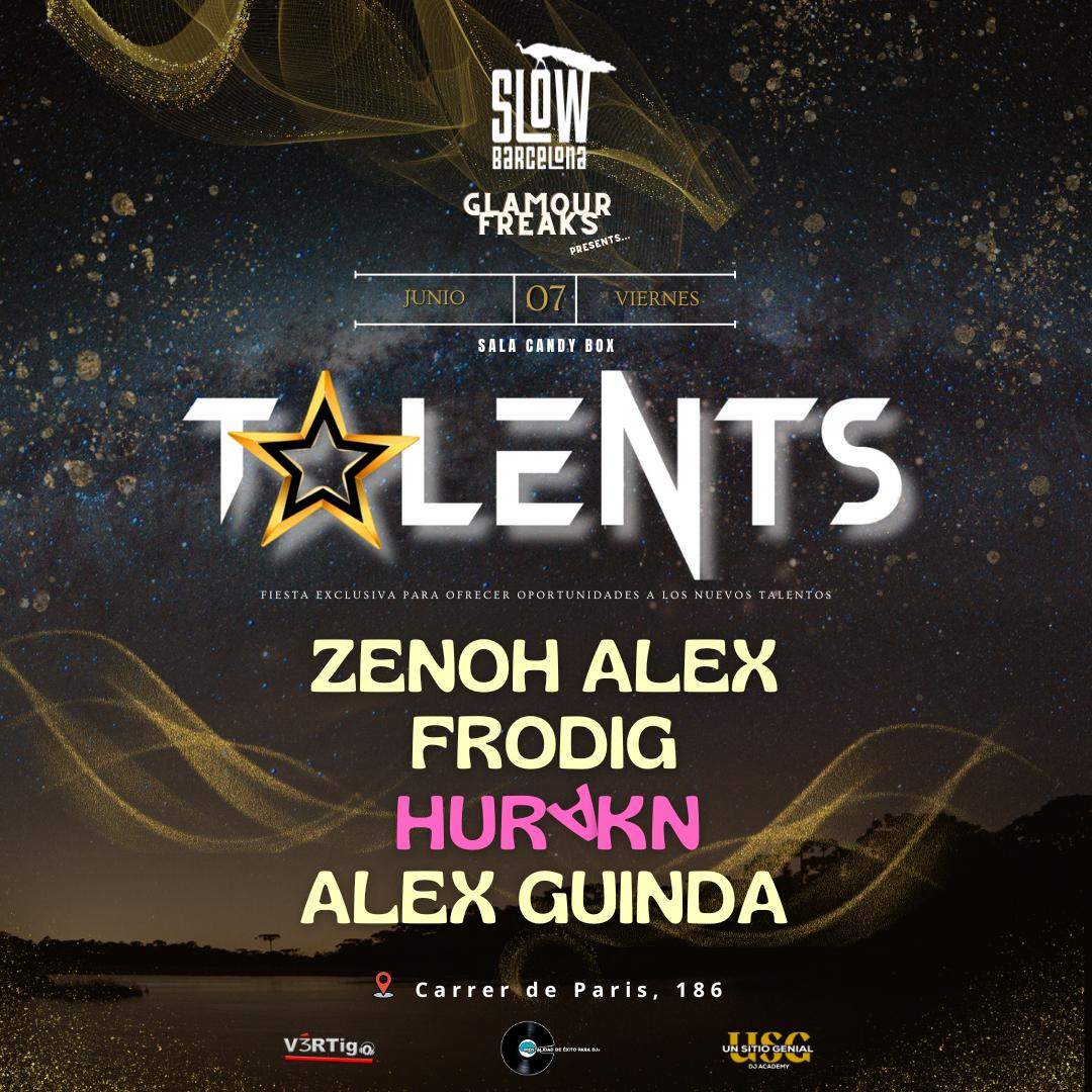 Glamour Freaks pres Talents (Sala Candy Box) at Slow Club, Barcelona