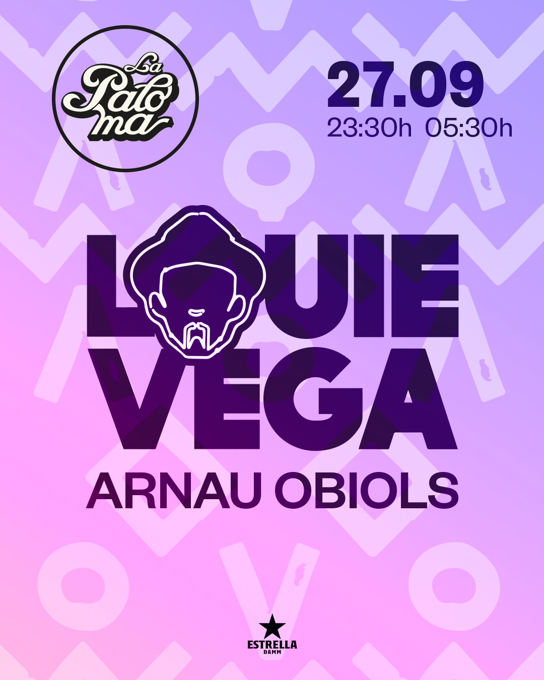 La Paloma presents: Louie Vega + Arnau Obiols at La Paloma, Barcelona