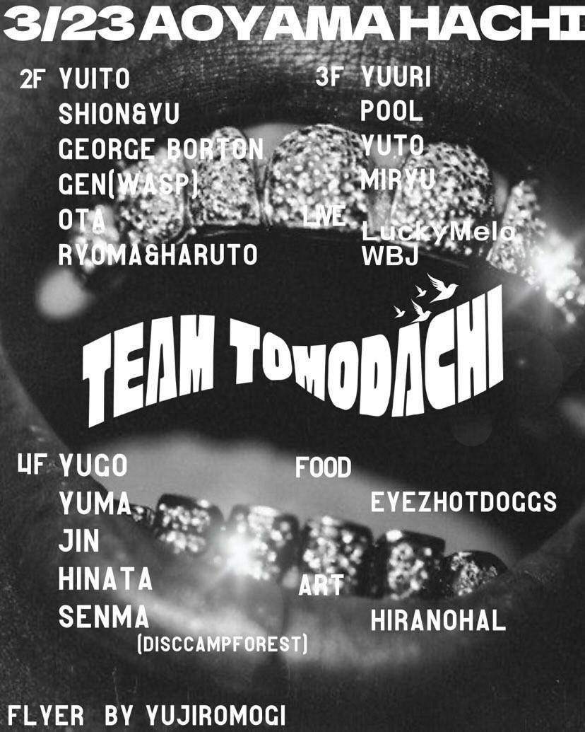 TEAM TOMODACHI at Aoyama Hachi, Tokyo