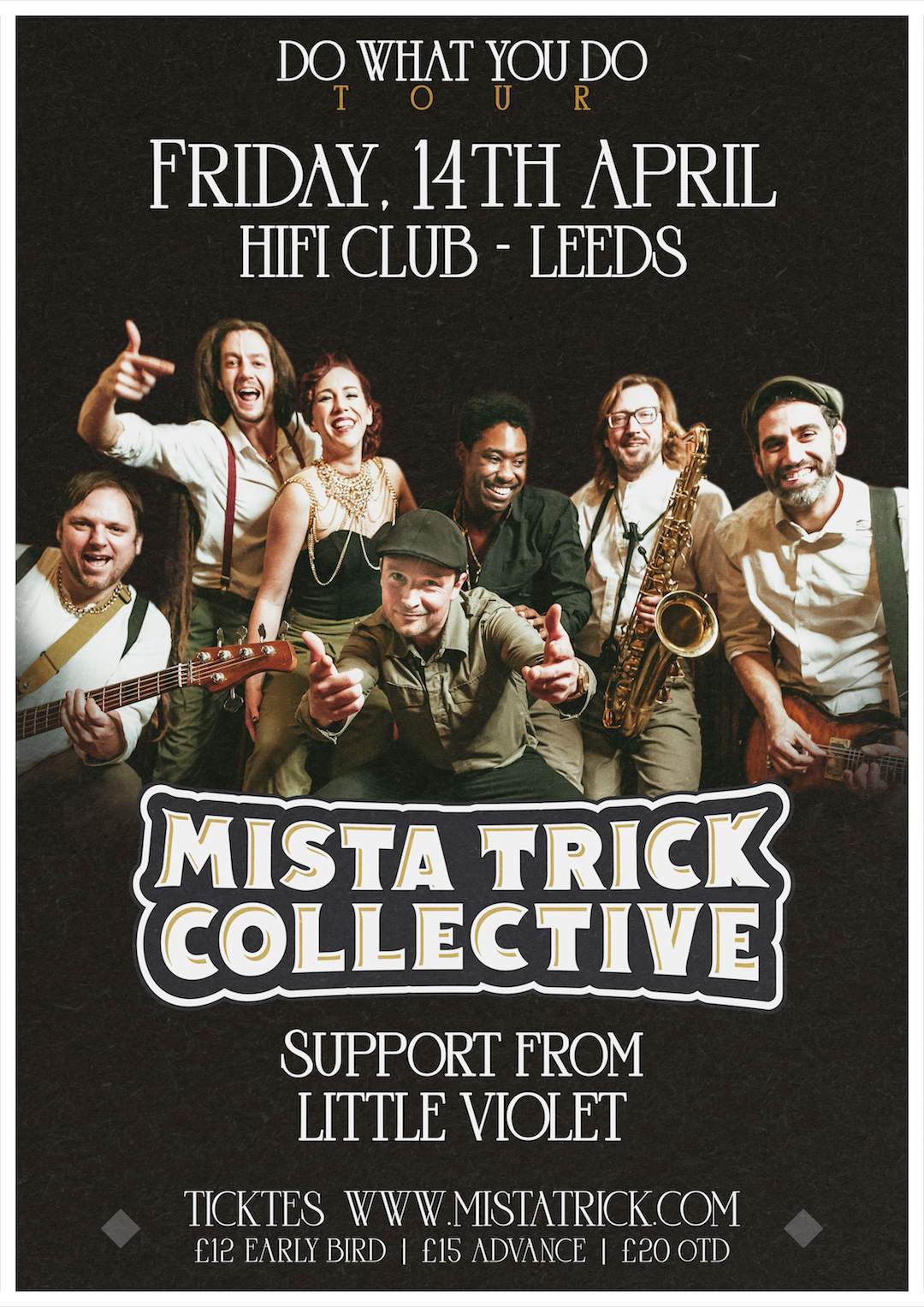 Mista Trick Collective plus Little Violet at HiFi Club, Calgary