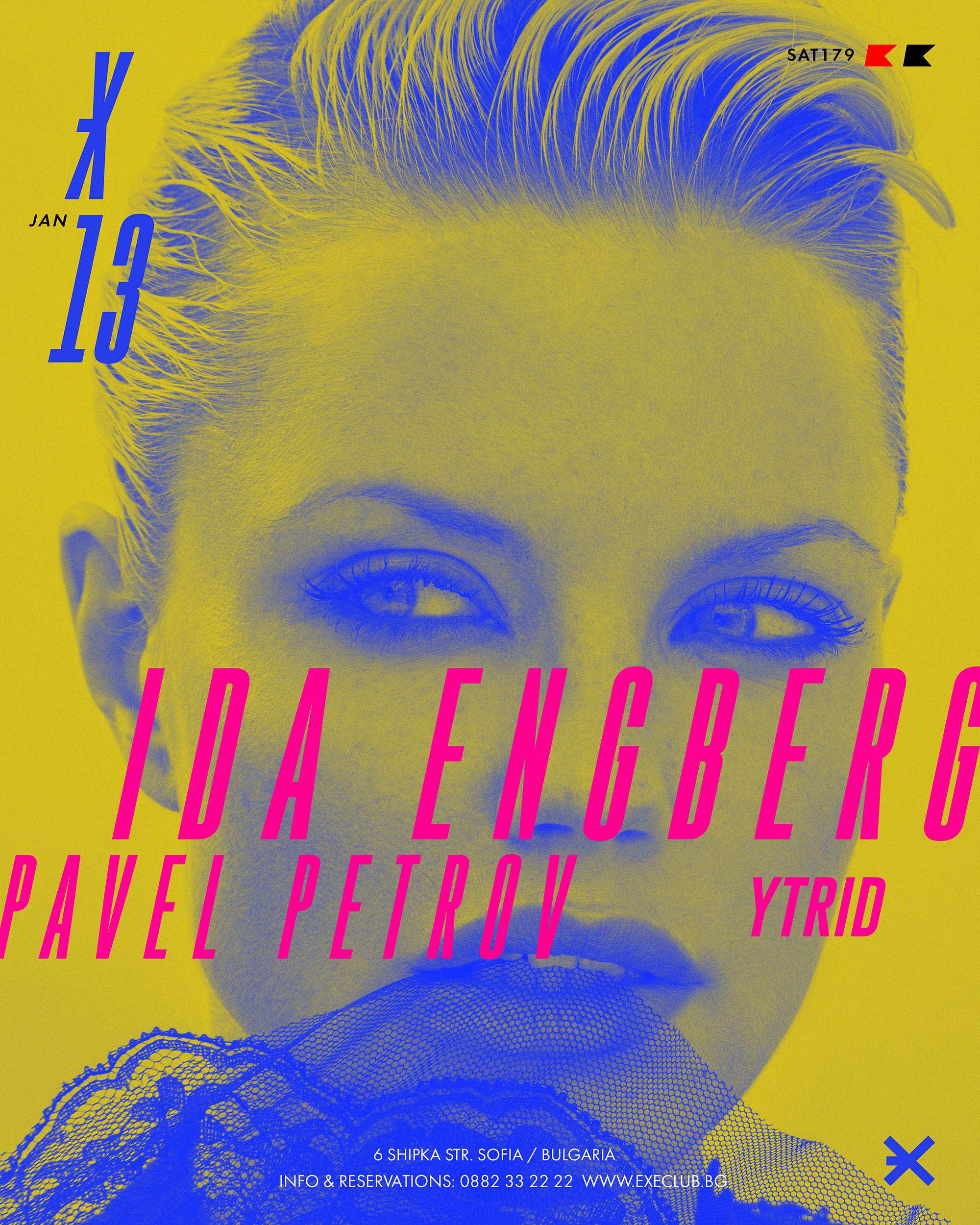 Ida Engberg at EXE Club, Sofia