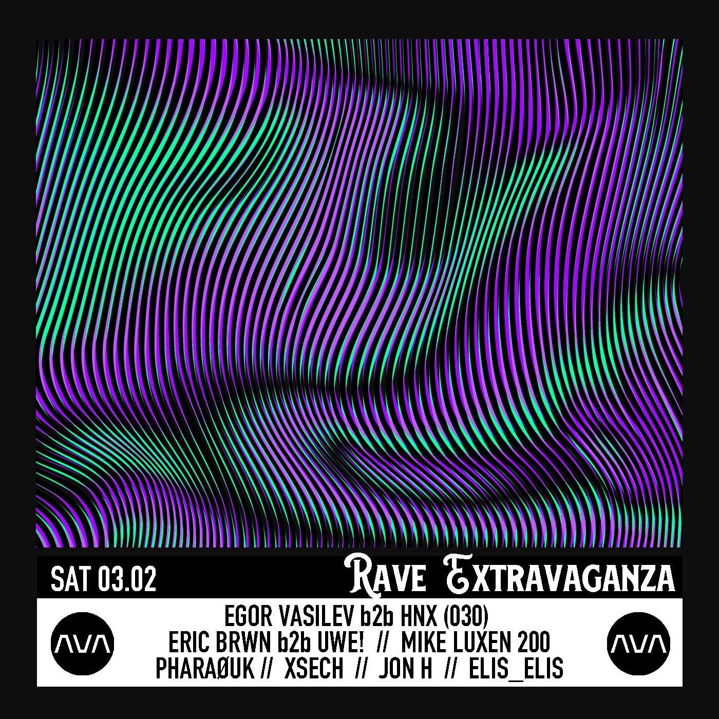 Rave Extravaganza at AVA Club, Berlin
