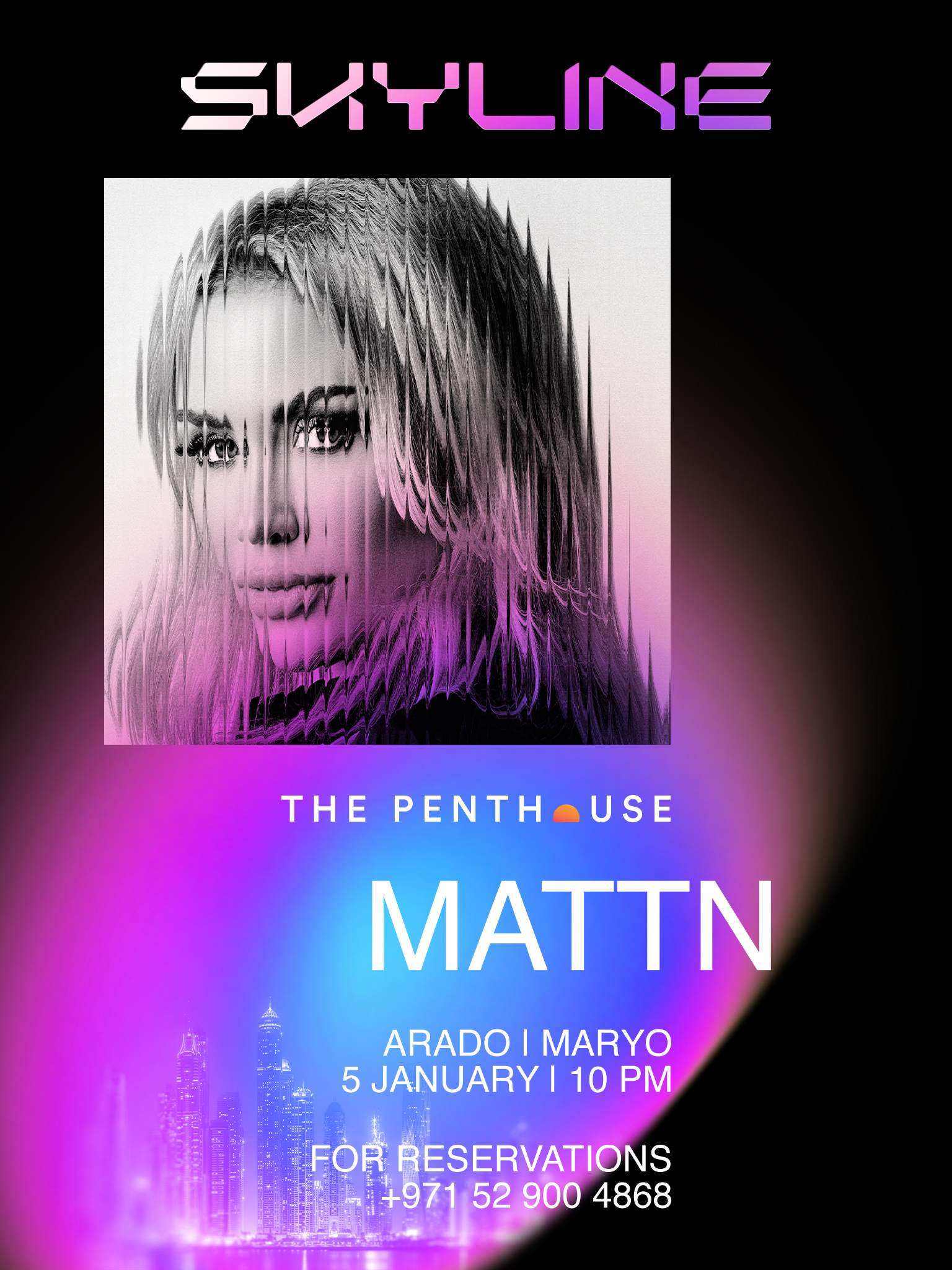 MATTN at Skyline Fridays at The Penthouse Dubai, Dubai