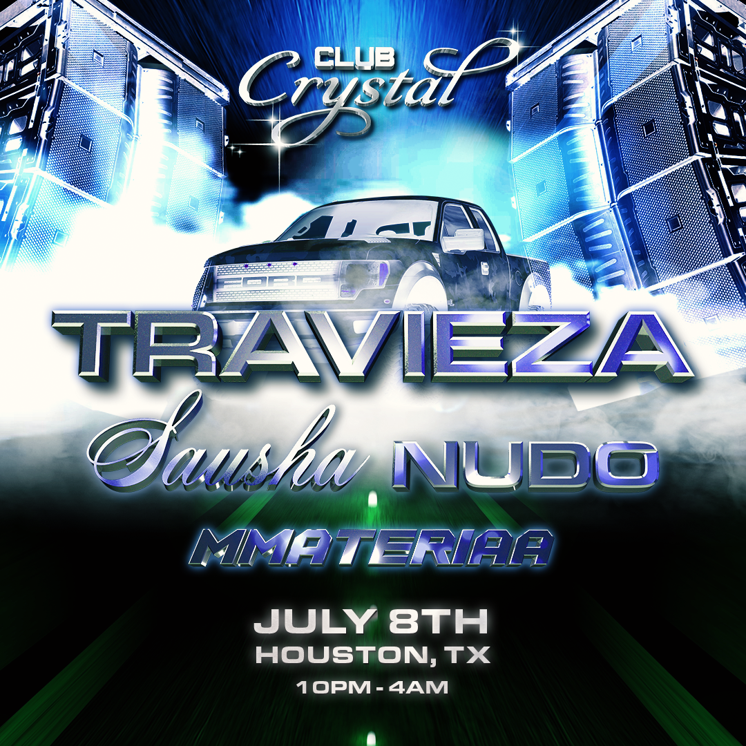 CLUB CRYSTAL: TRAVIEZA / Sausha / NUDO / MMATERIAA / DJ MARKOZ PROJECT ...