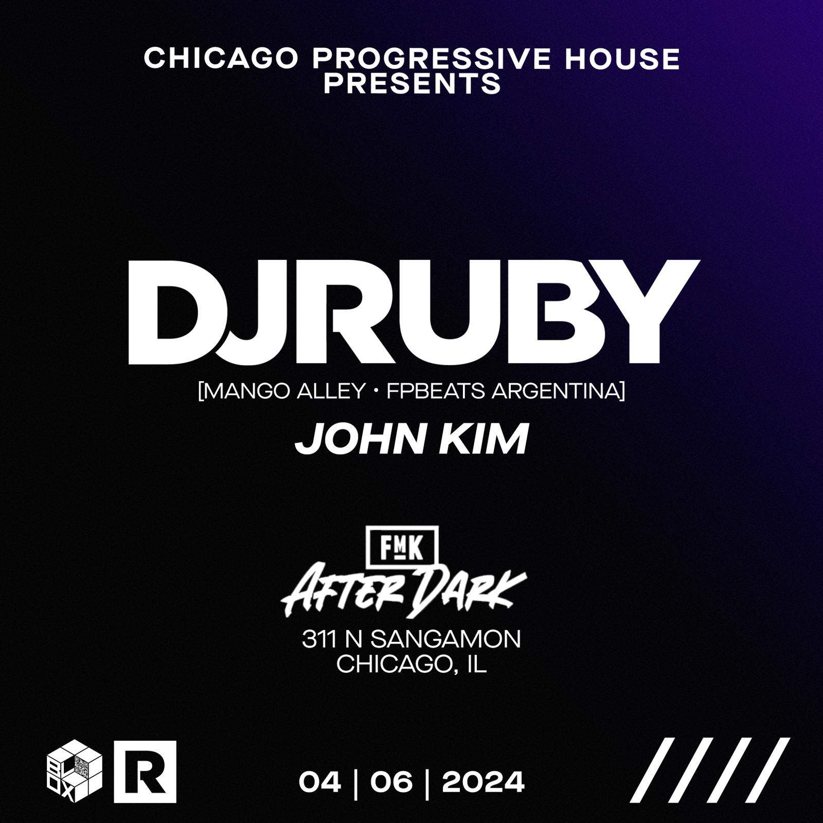 Chicago Progressive House presents DJ Ruby at Fulton Market Kitchen ...