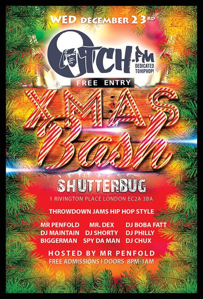 Itch FM Xmas Bash a Shutterbug, London