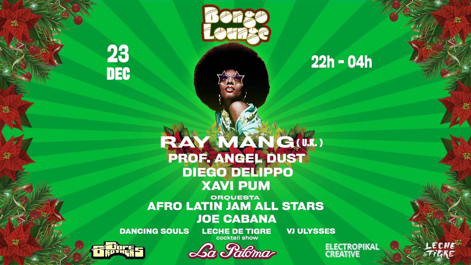 Bongo Lounge with Ray Mang, Joe Cabana, Afro Latin Jam All-Stars y Mas ...