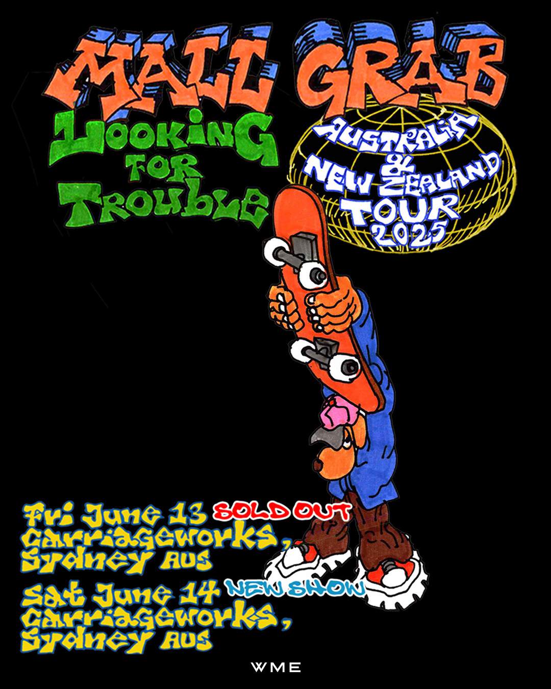 Mall Grab at Carriageworks, Sydney