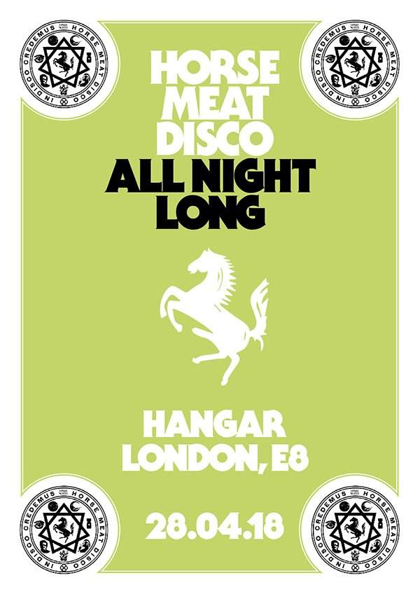 Horse Meat Disco All Night Long with Wut? Club at Hangar, London
