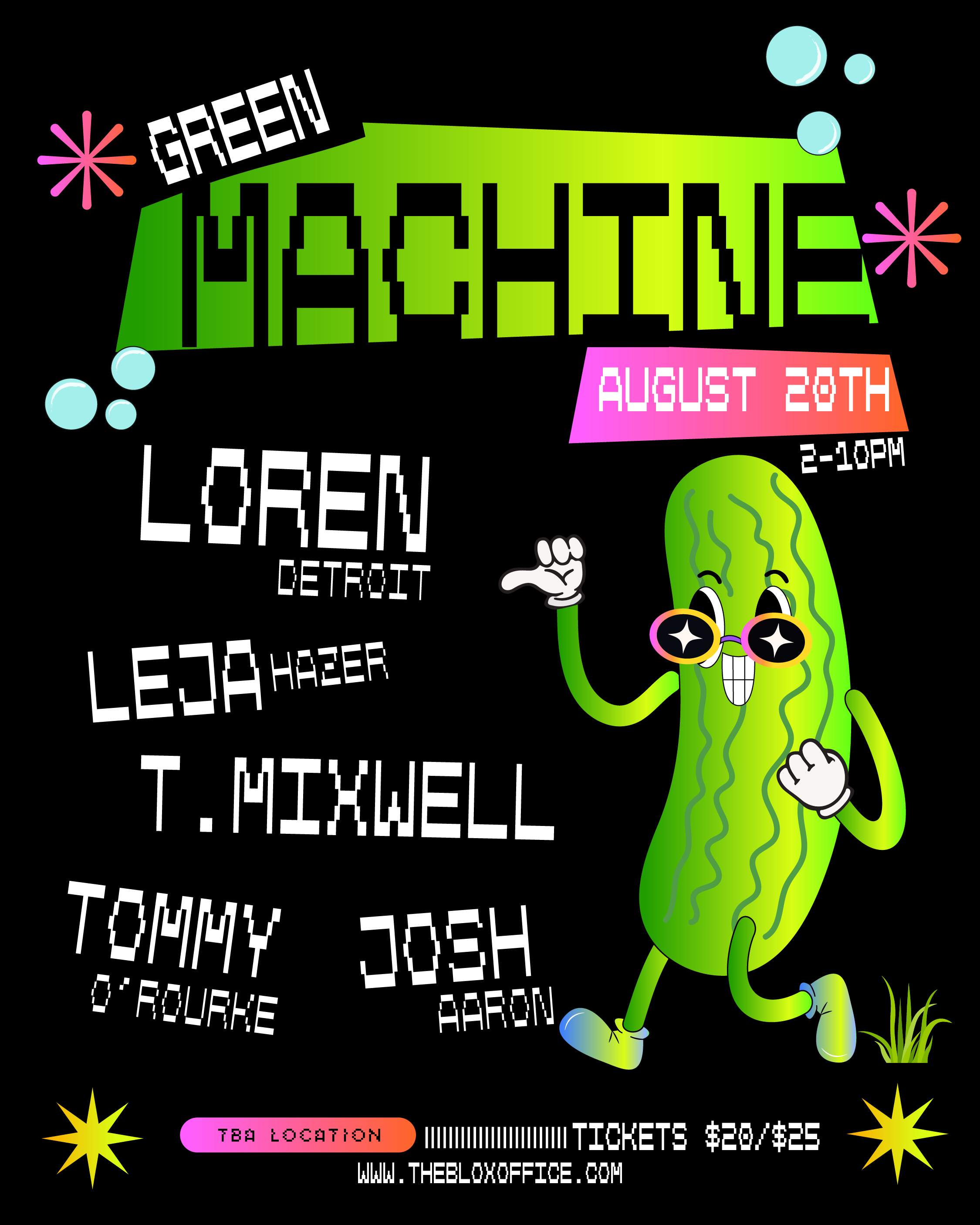 Green Machine with Loren / T. Mixwell / Leja Hazer / Tommy O'Rourke ...
