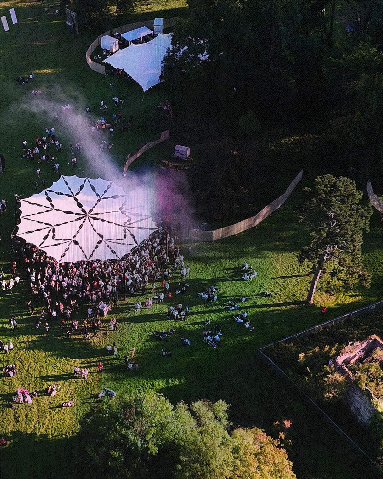 Into the Woods festival 2025 at Piercefield Park, Chepstow, UK, West ...
