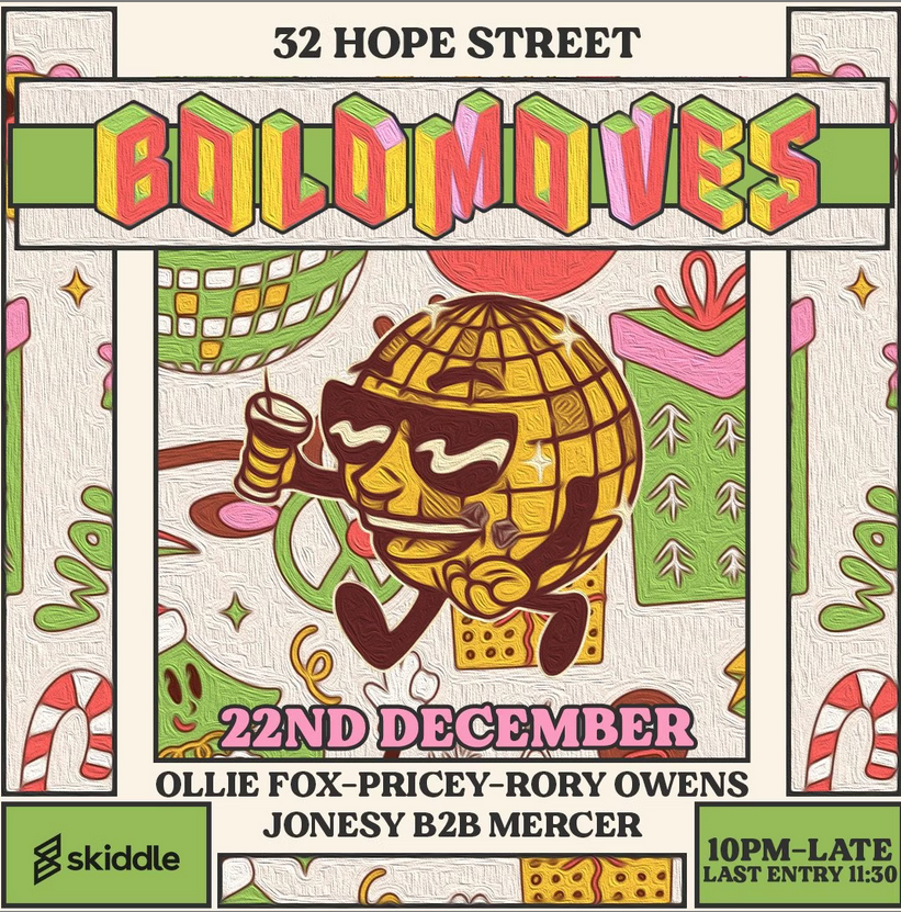 Bold Moves (1 Year Edition) at TBA - 32 Hope Street , Liverpool