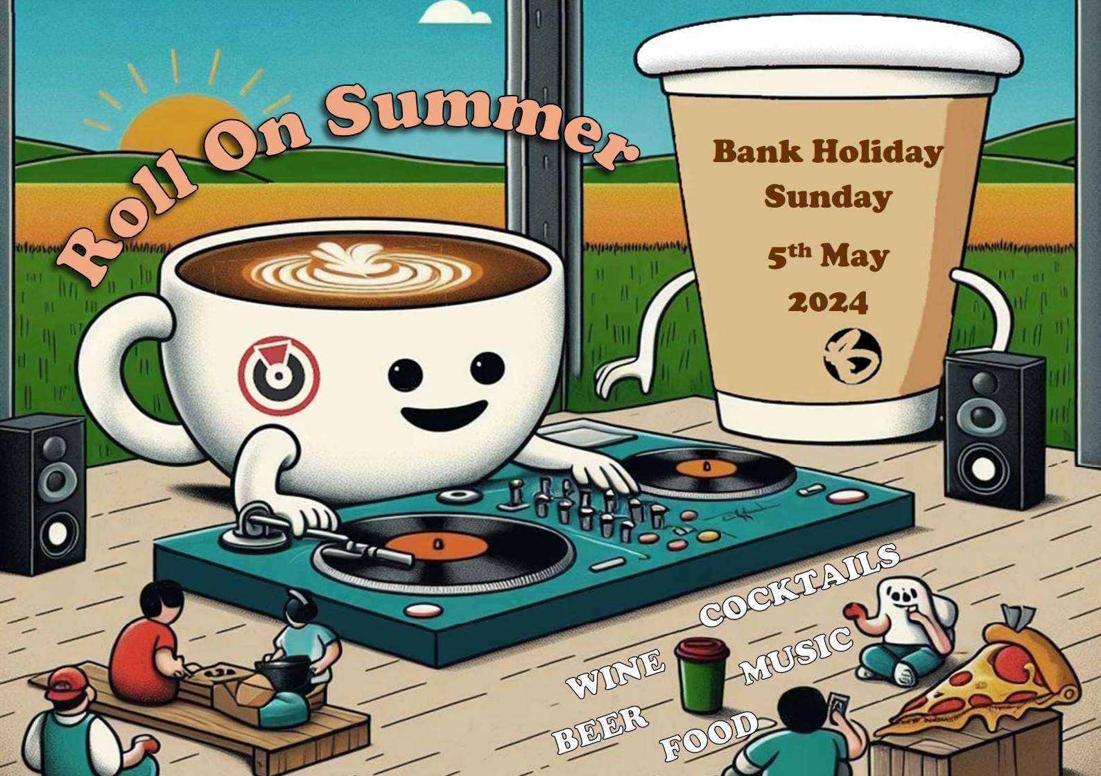 Roll On Summer - all day party at The Roastery at Hot Numbers Roastery ...