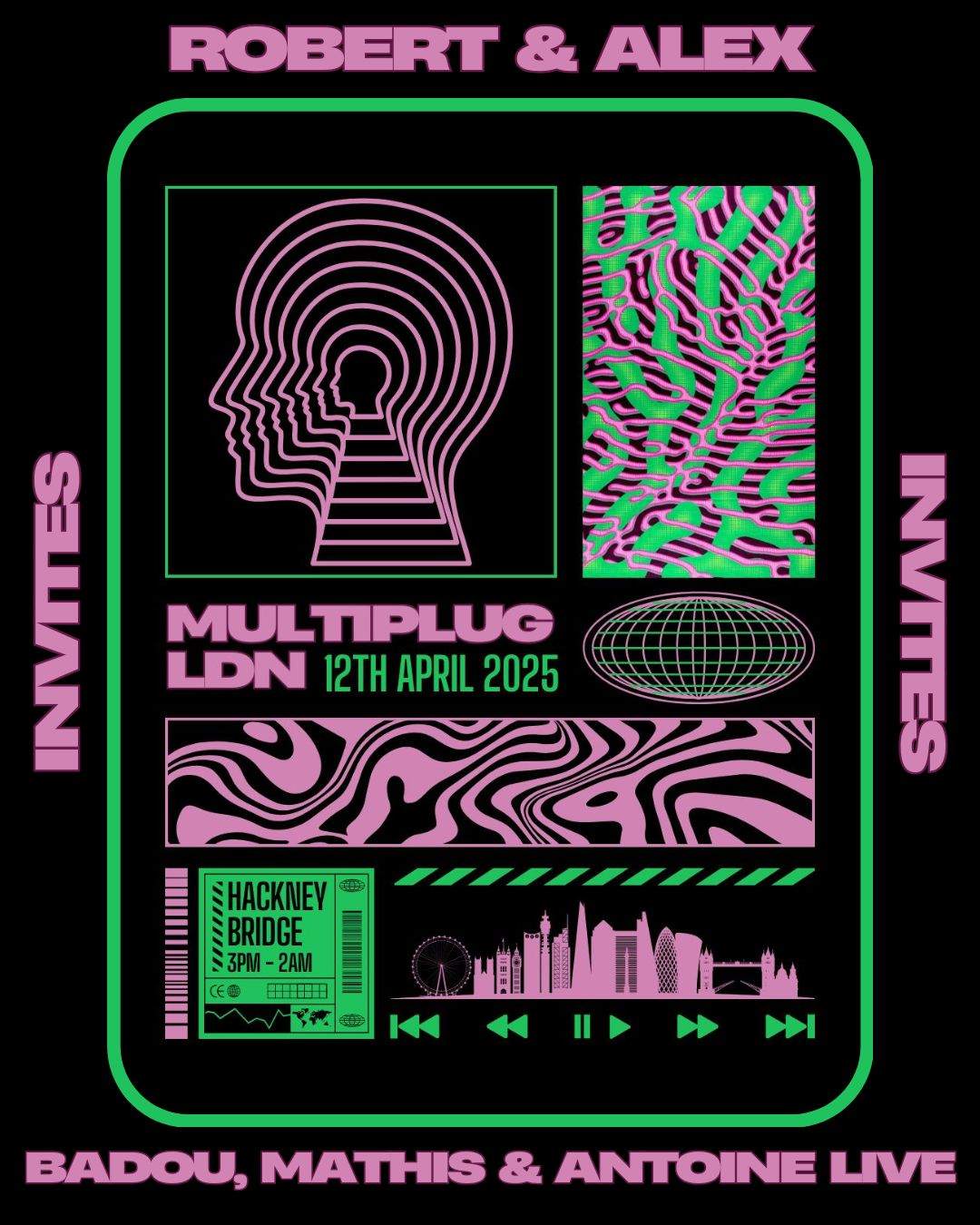 Multiplug - Back to the Warehouse - Hackney Wick - Day&Night Party at ...