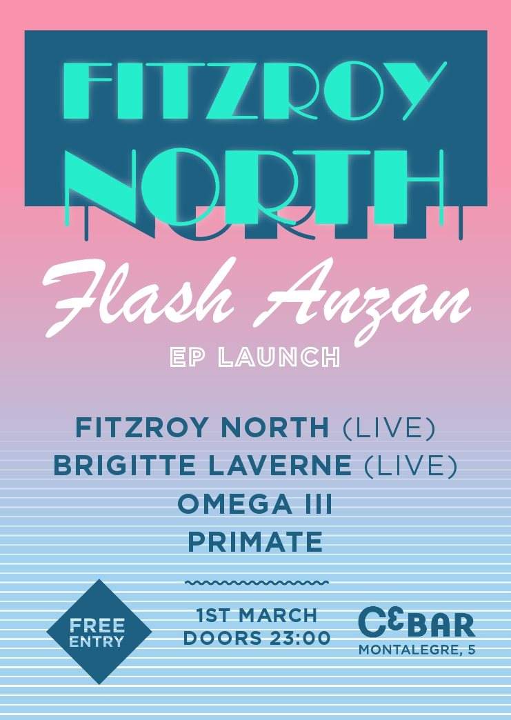 Fitzroy North - Flash Anzan Release Party bei CCCB, Barcelona