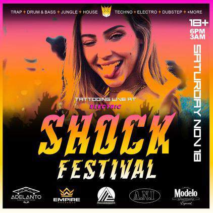 Electric Shock Festival at TBA - Adelanto Stadium & Event Center, Los ...