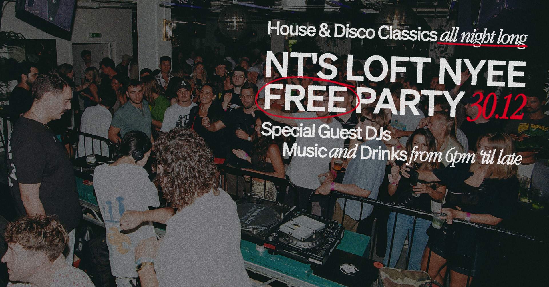 NT's Loft NYEE Party at Night Tales Loft, London