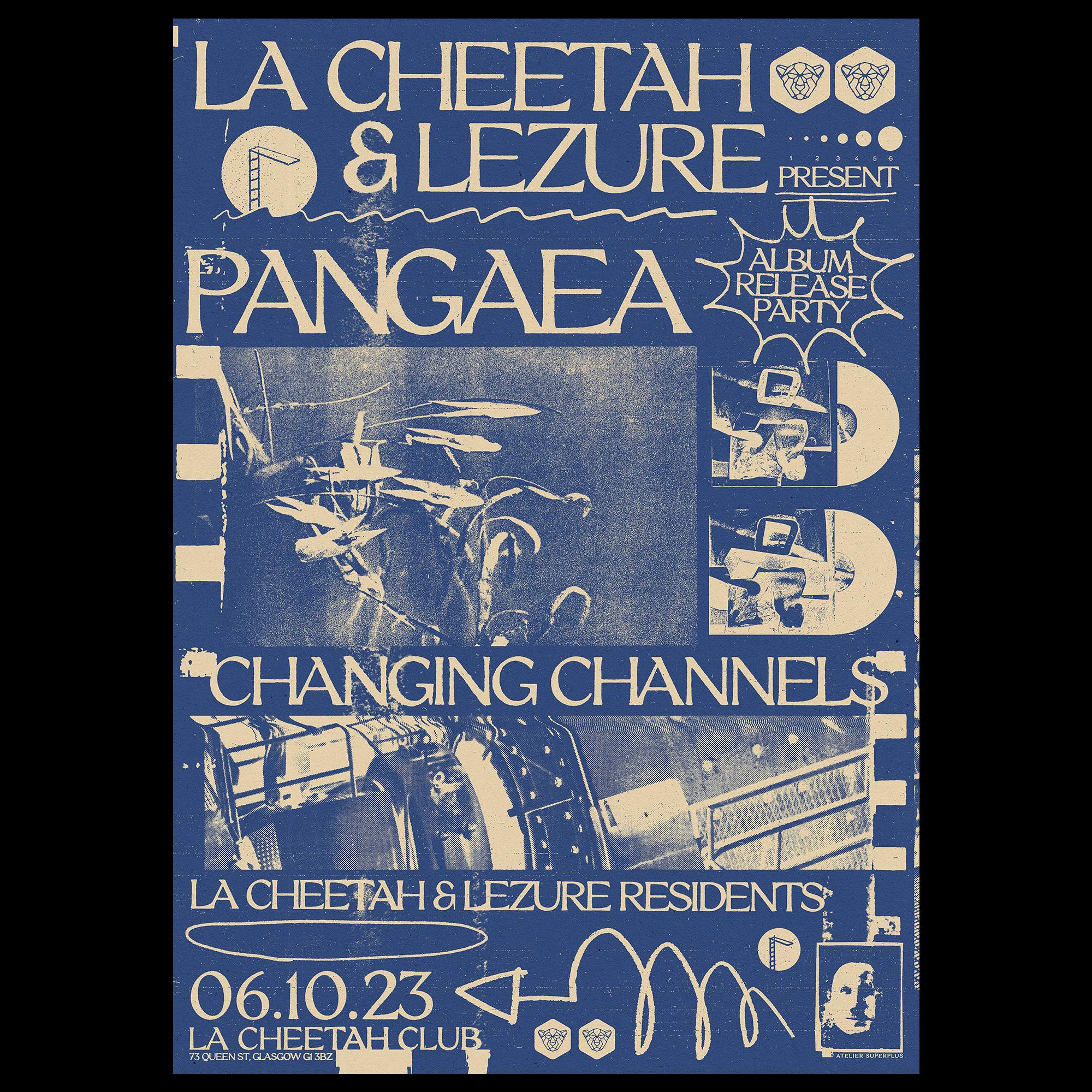 * 50 TICKETS OTD * La Cheetah x Lezure: Pangaea 'Changing Channels ...