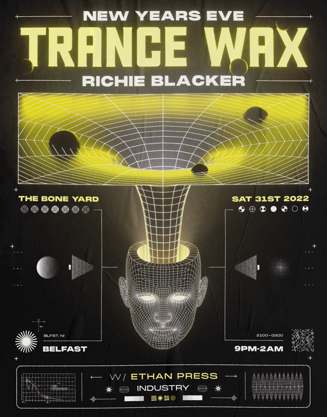 [SOLD OUT] Industry presents Trance Wax (New Years Eve) at The Bone ...