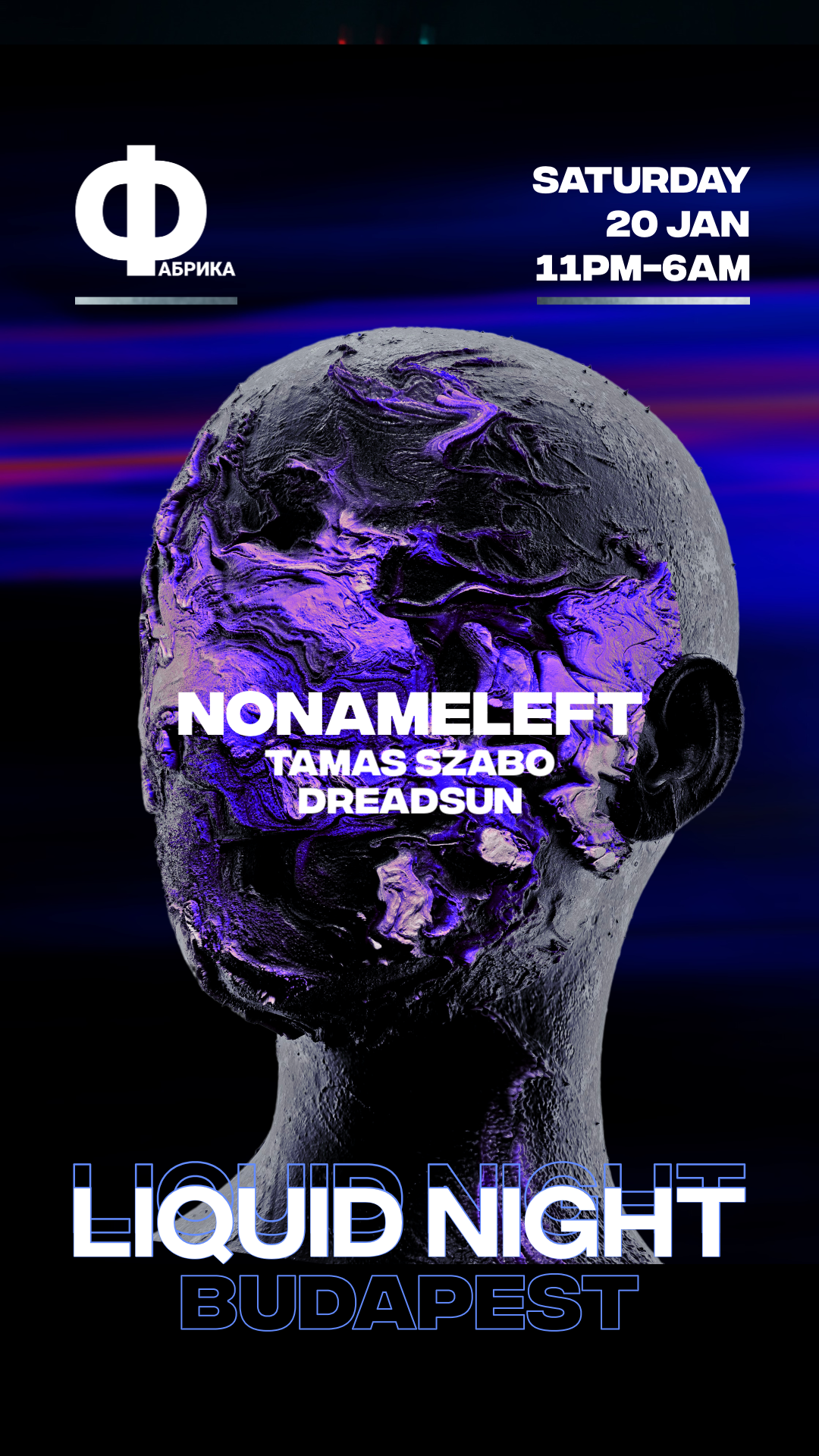 Liquid Night em Fabrika, Budapest