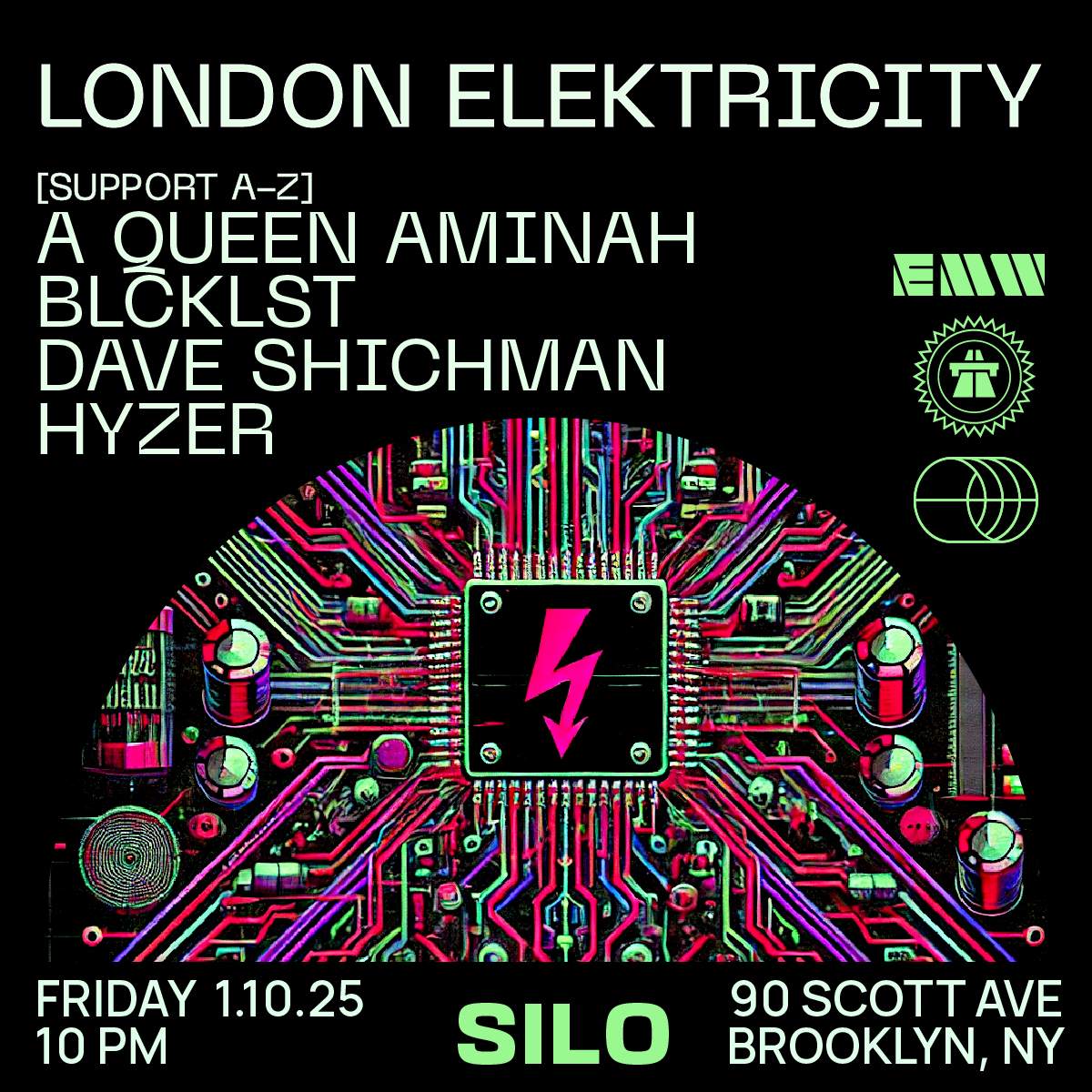 London Elektricity at SILO, New York City