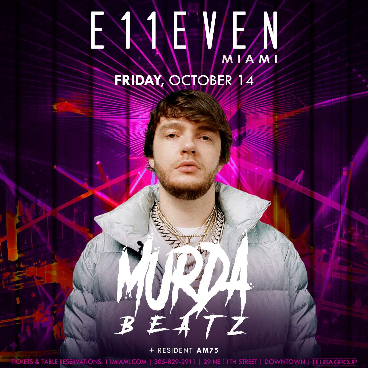 Murda Beatz at E11EVEN MIAMI & ROOFTOP, Miami