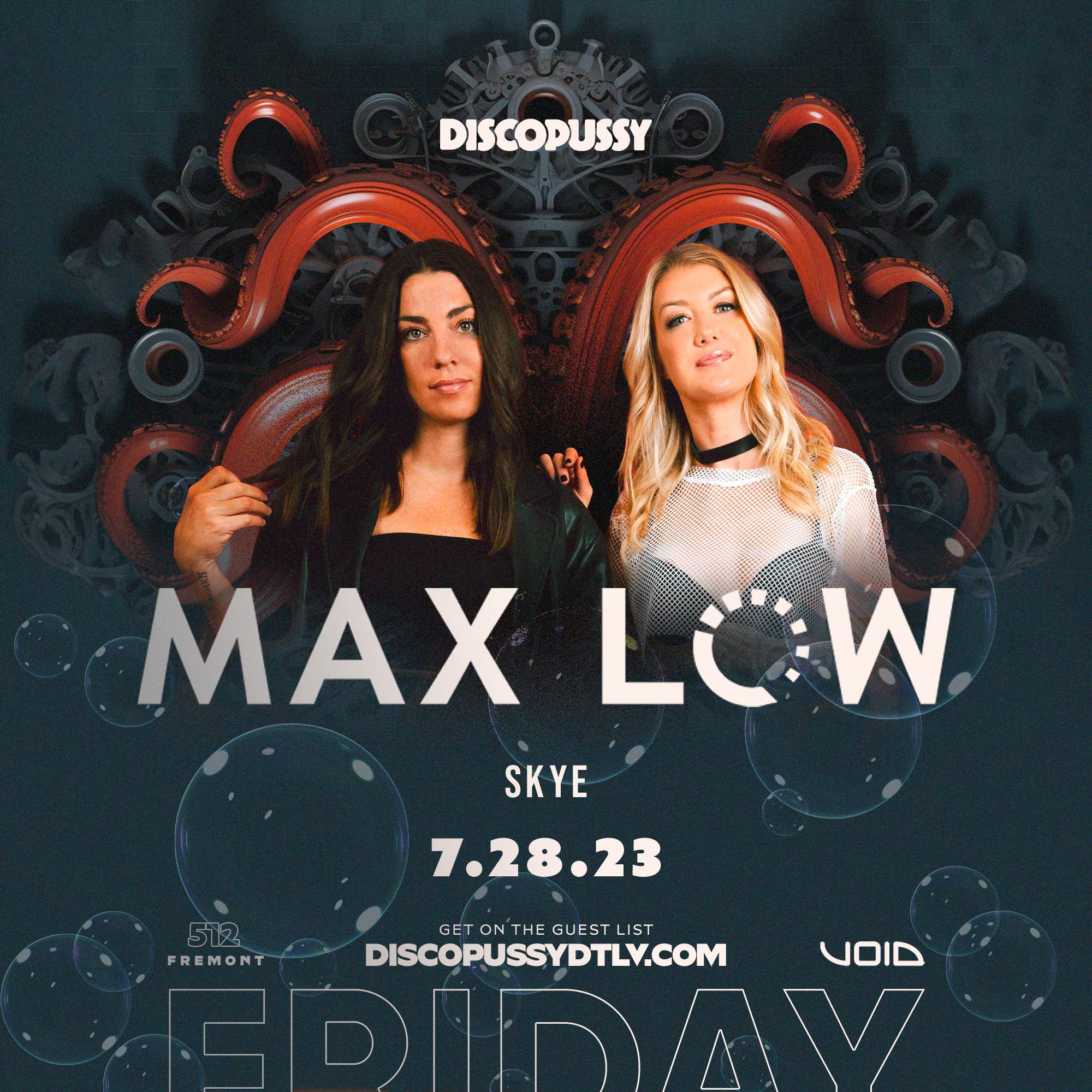 Discopussy presents: MAX LOW at Discopussy, Las Vegas