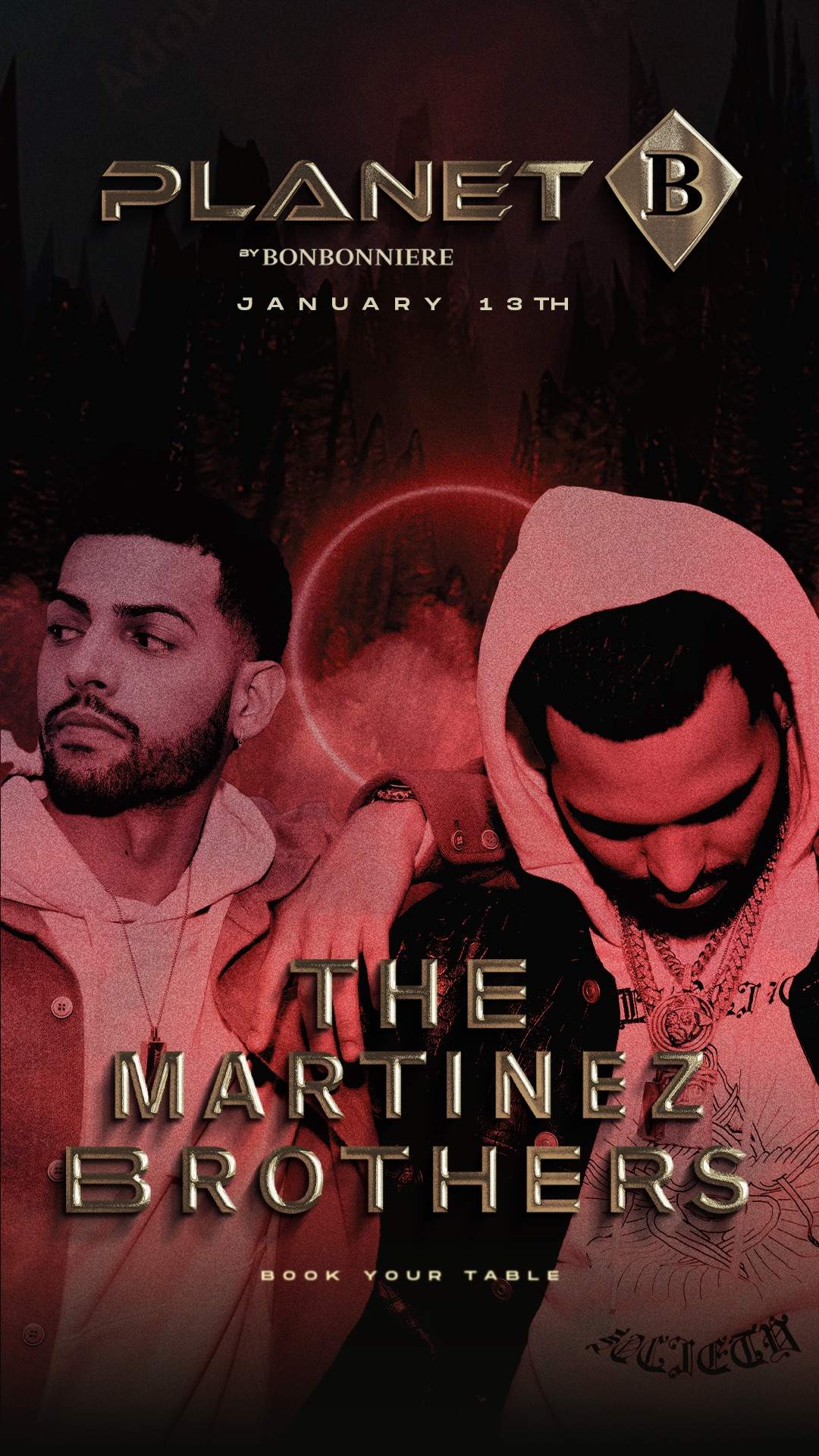 The Martinez Brothers at Bonbonniere Tulum, Tulum