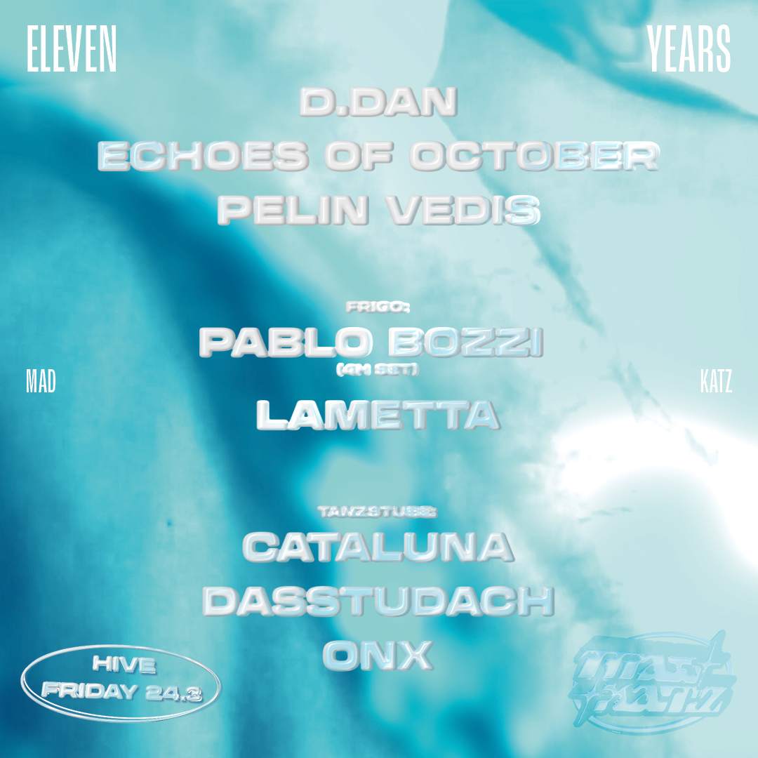 11 Jahre Mad Katz at Hive Club, Zurich