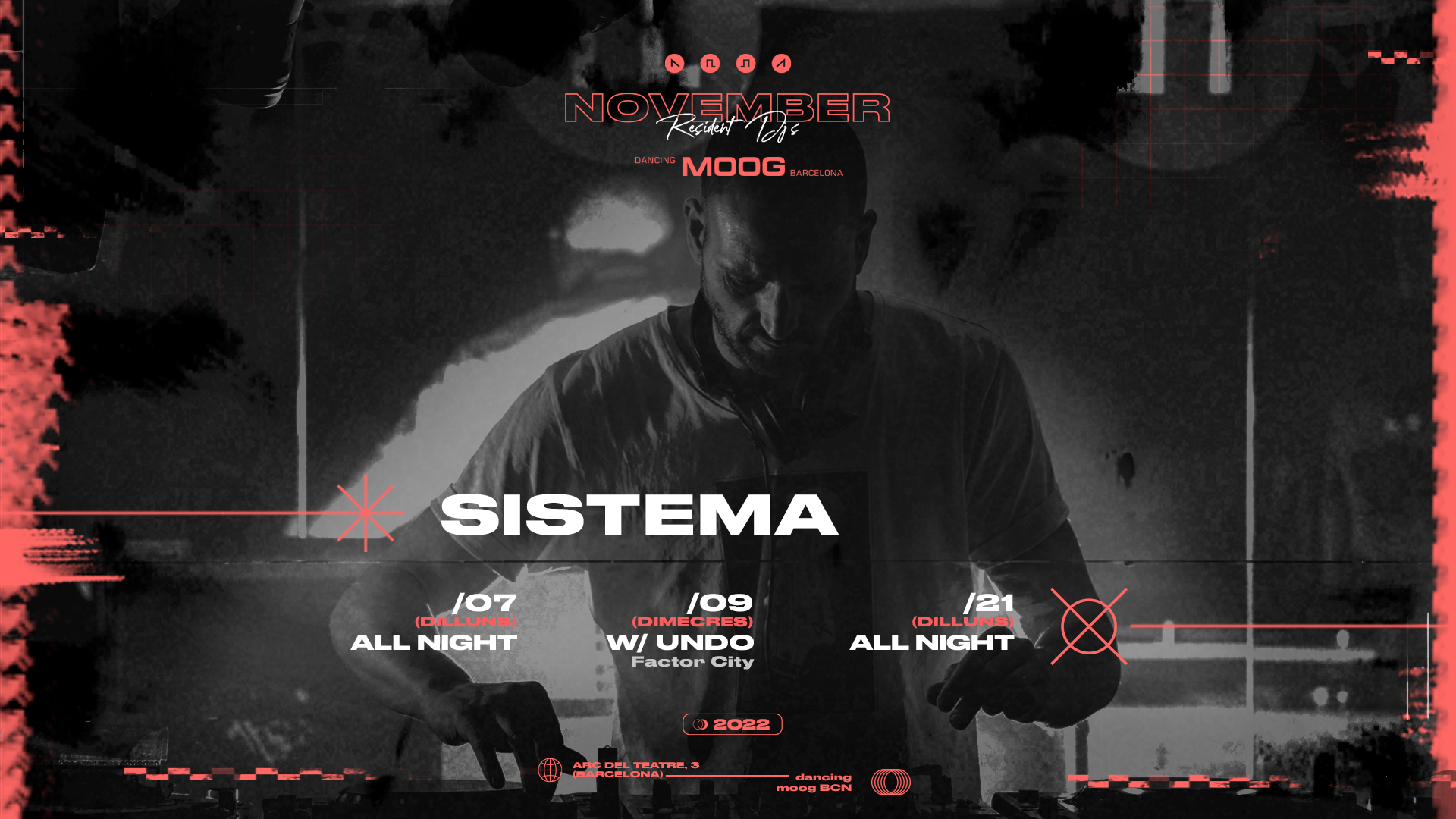 Sistema (MOOG Club) at Moog Club, Barcelona
