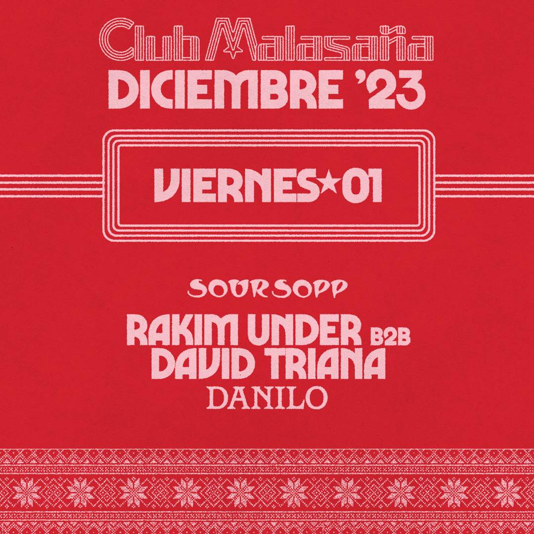 Soursopp feat. Rakim Under b2b David Triana bij Club Malasaña, Madrid