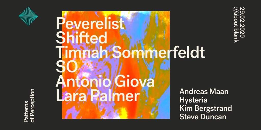 Patterns of Perception // Winter Edition en ://about blank, Berlín