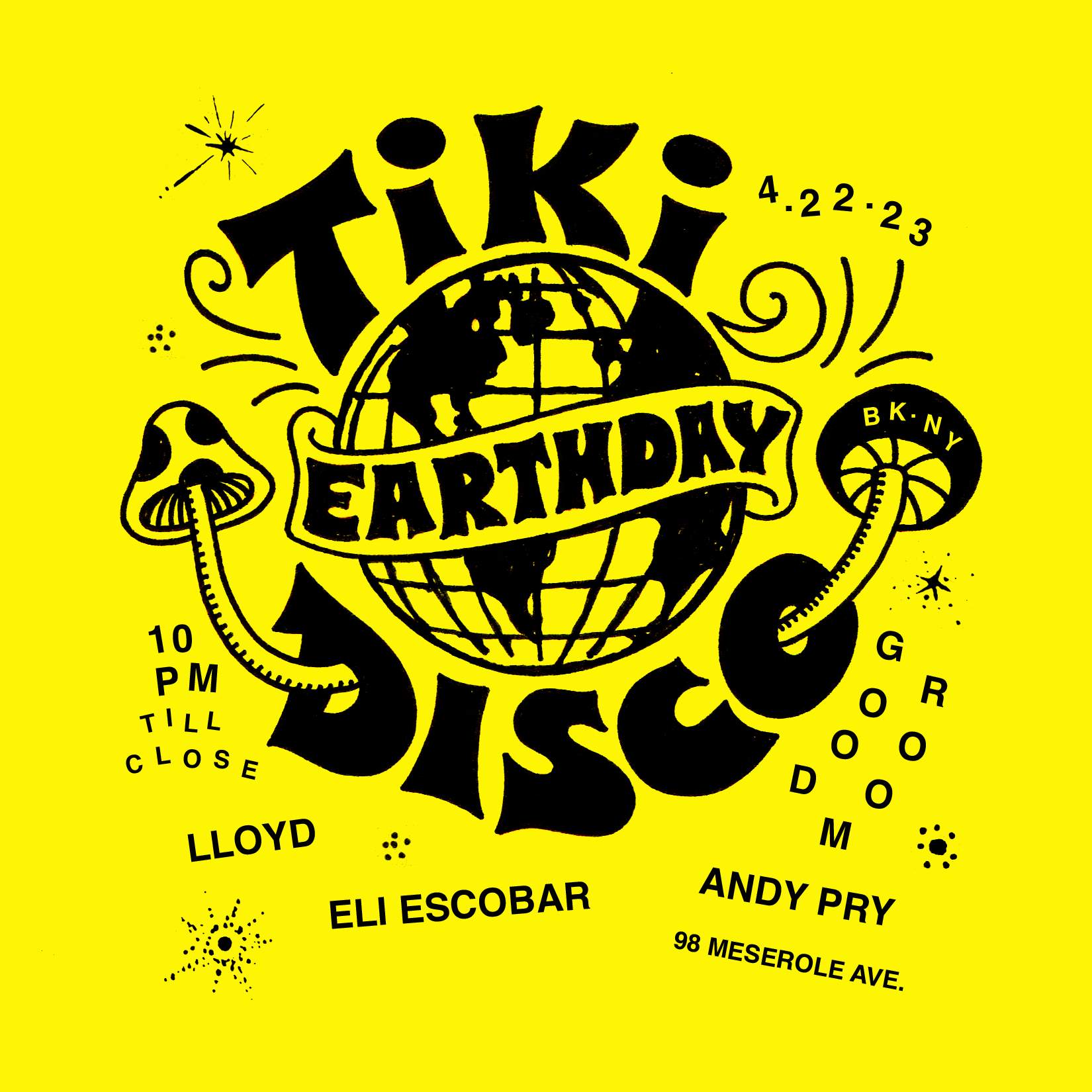 TIKI DISCO SPRING PARTY @ Good Room BROOKLYN bei Good Room, New York City