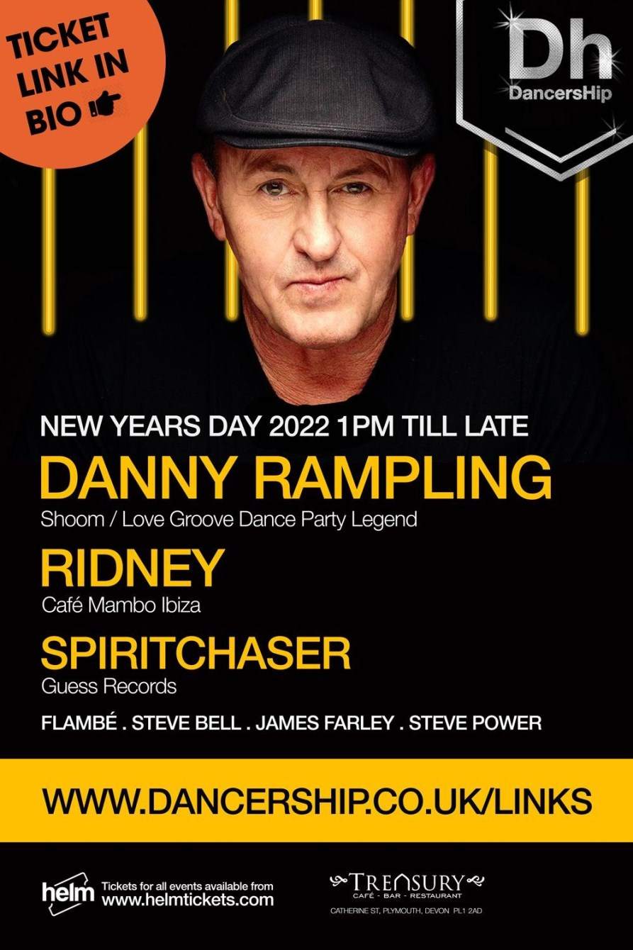 DancersHip with Danny Rampling em The Treasury, West + Wales