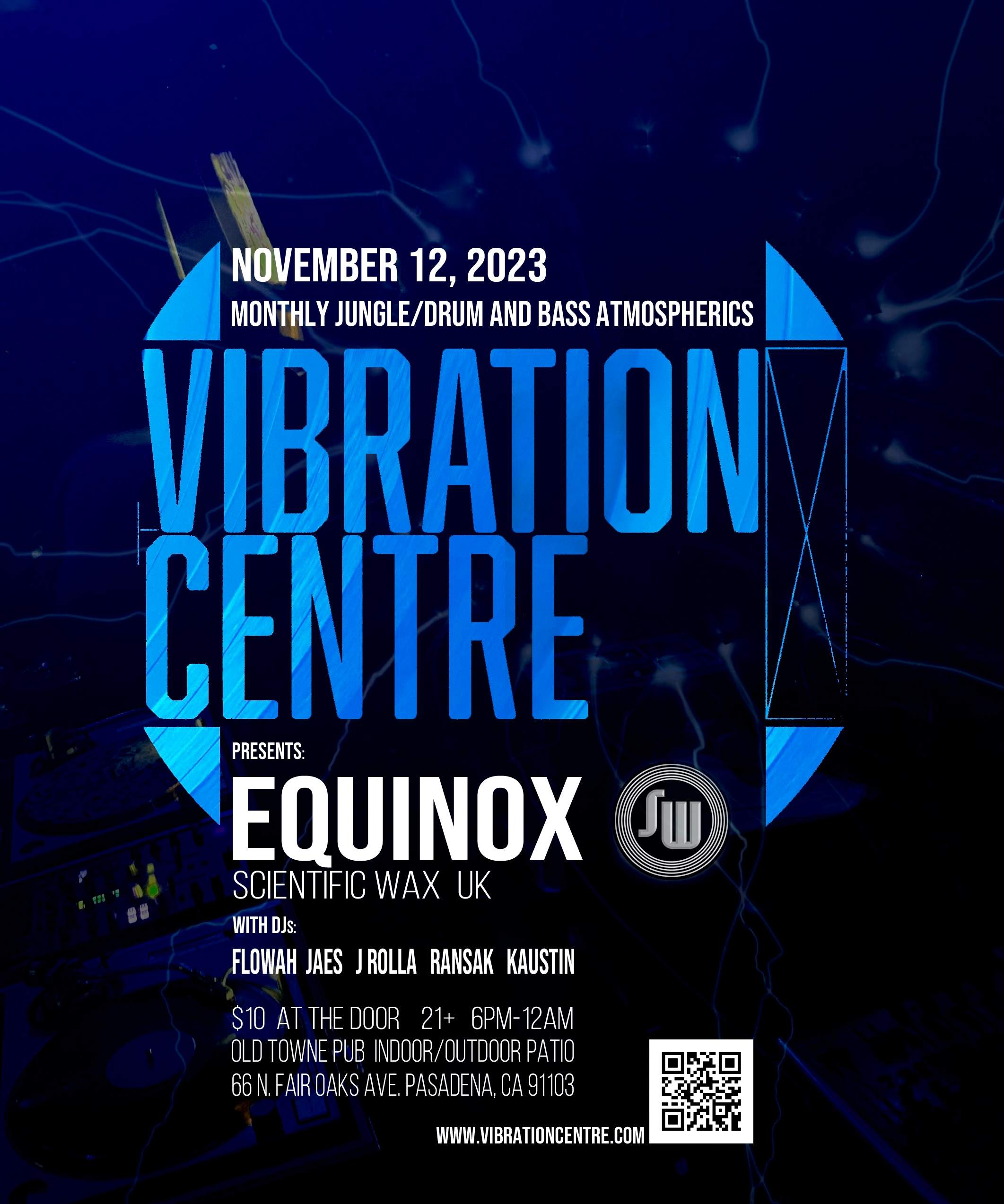Vibration Centre Drum&Bass Atmospherics feat. EQUINOX (SCIENTIFIC WAX ...