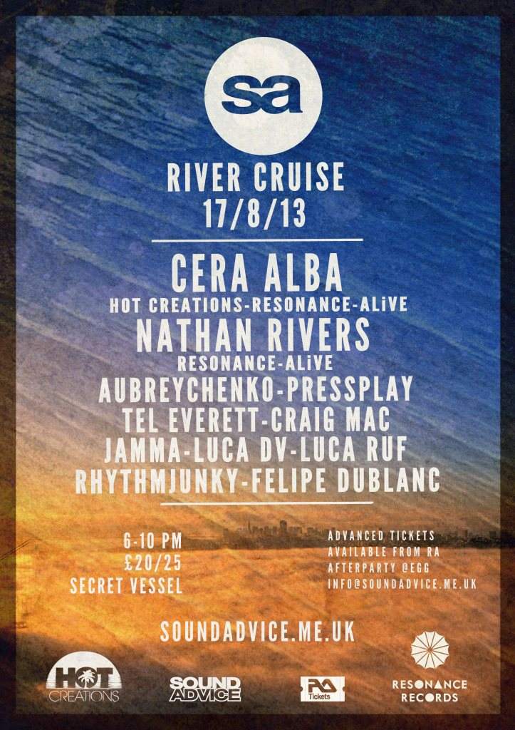 sa Cruise Party Feat. Cera Alba & Nathan Rivers en Festival Pier, London