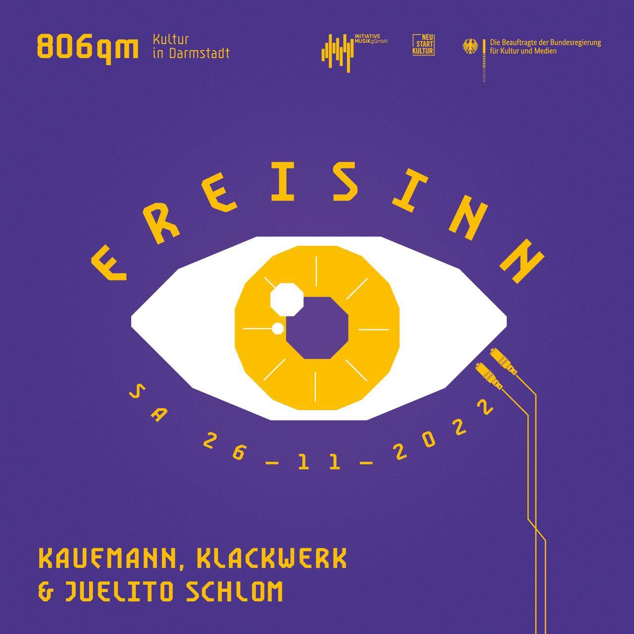 Freisinn Rave with Kaufmann , KLACKWERK , JUELITO at 806qm, Darmstadt