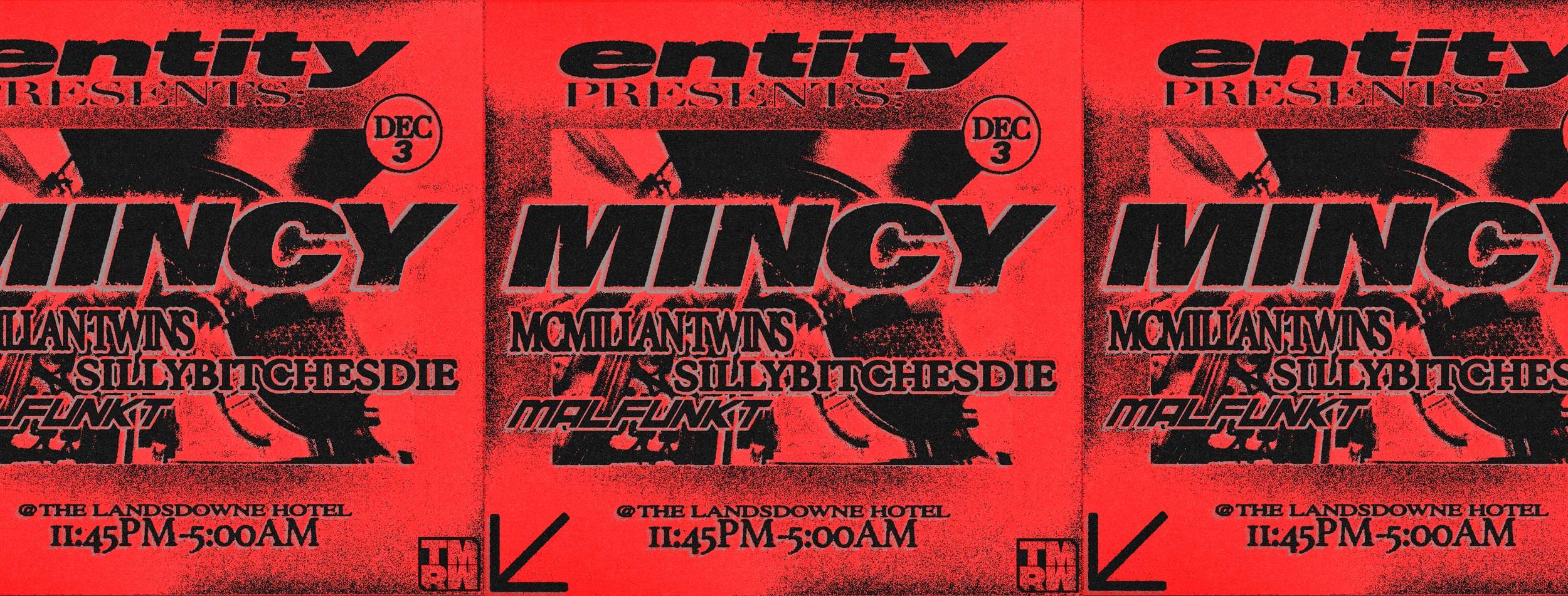 Entity Presents: Mincy @ The Lansdowne at The Lansdowne, Sydney