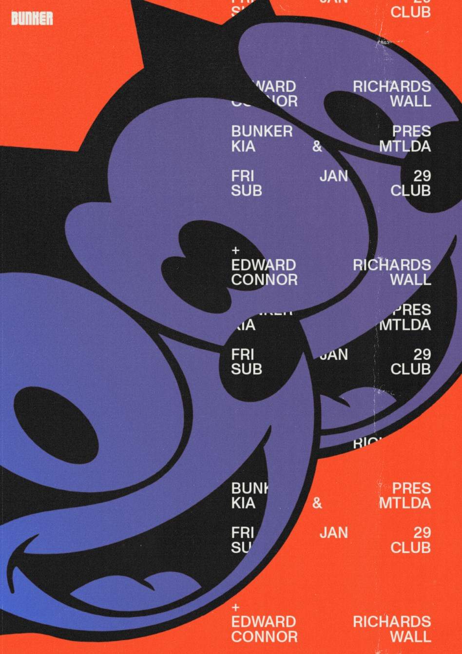 Bunker presents Kia & Mtlda en Sub Club Melbourne, Melbourne