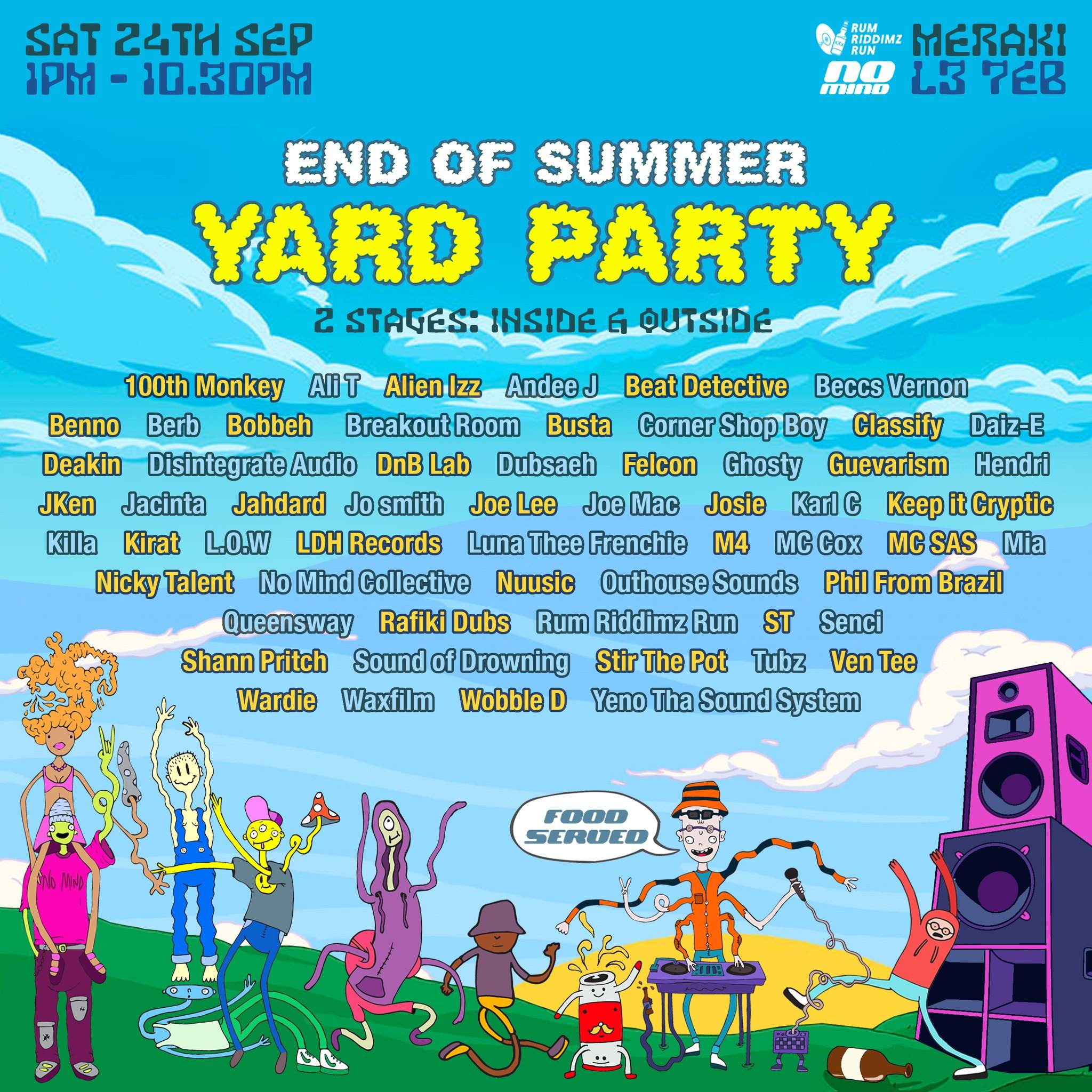 End of Summer Party at Meraki, Liverpool