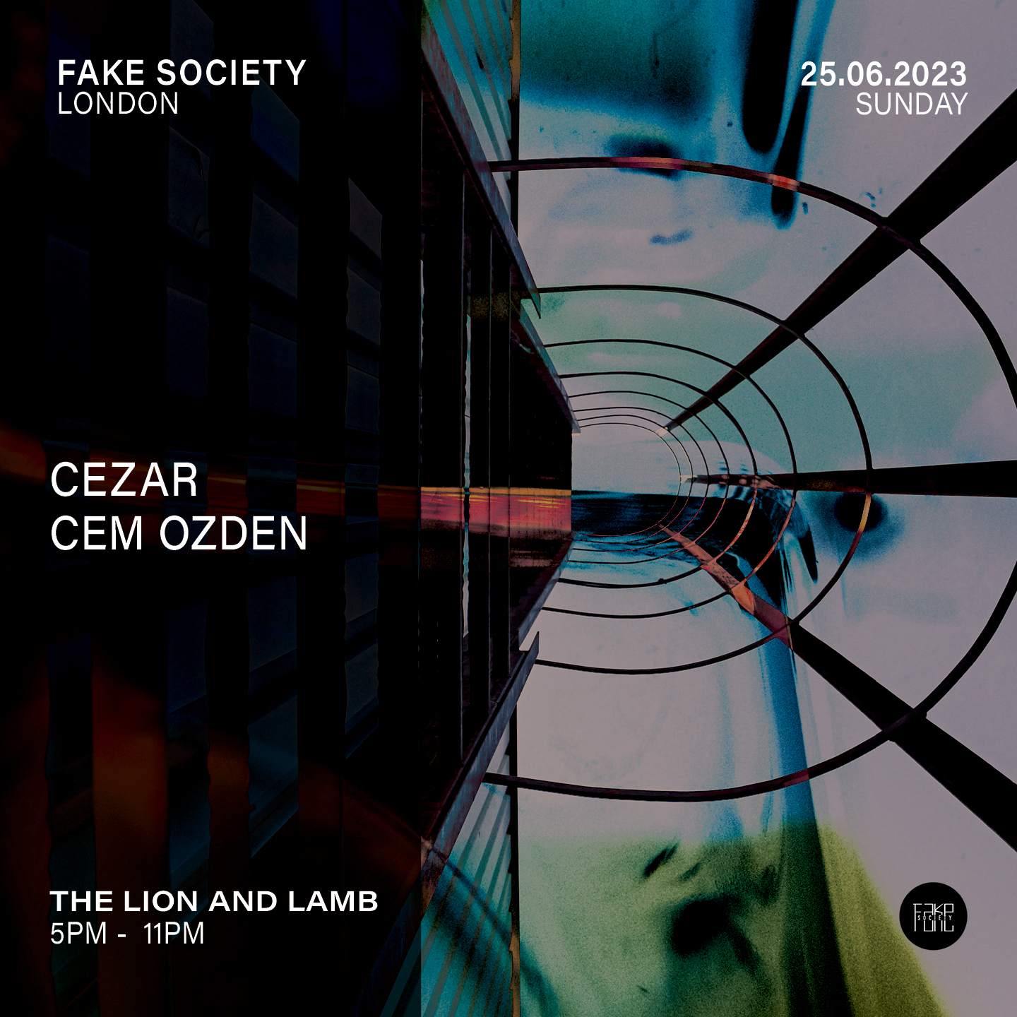 Fake Society: CEZAR + Cem Ozden at The Lion and Lamb, London