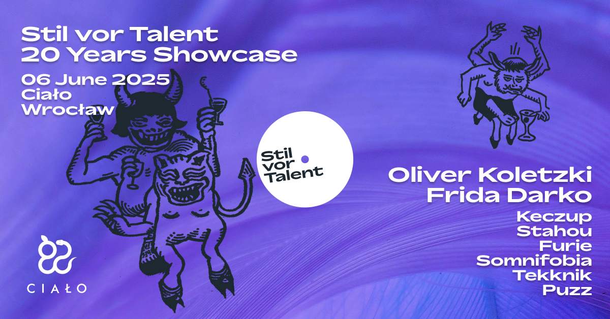 Ciało: Oliver Koletzki, Frida Darko x 20 Years Stil vor Talent at Ciało ...