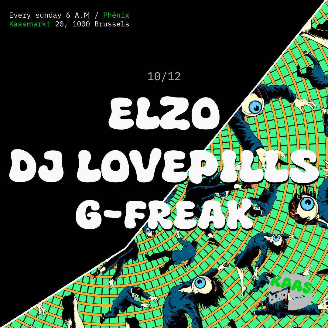 AFTER KAAS nﾟ10 〣 ELZO // DJ LOVEPILLS a Afterkaas, Brussels