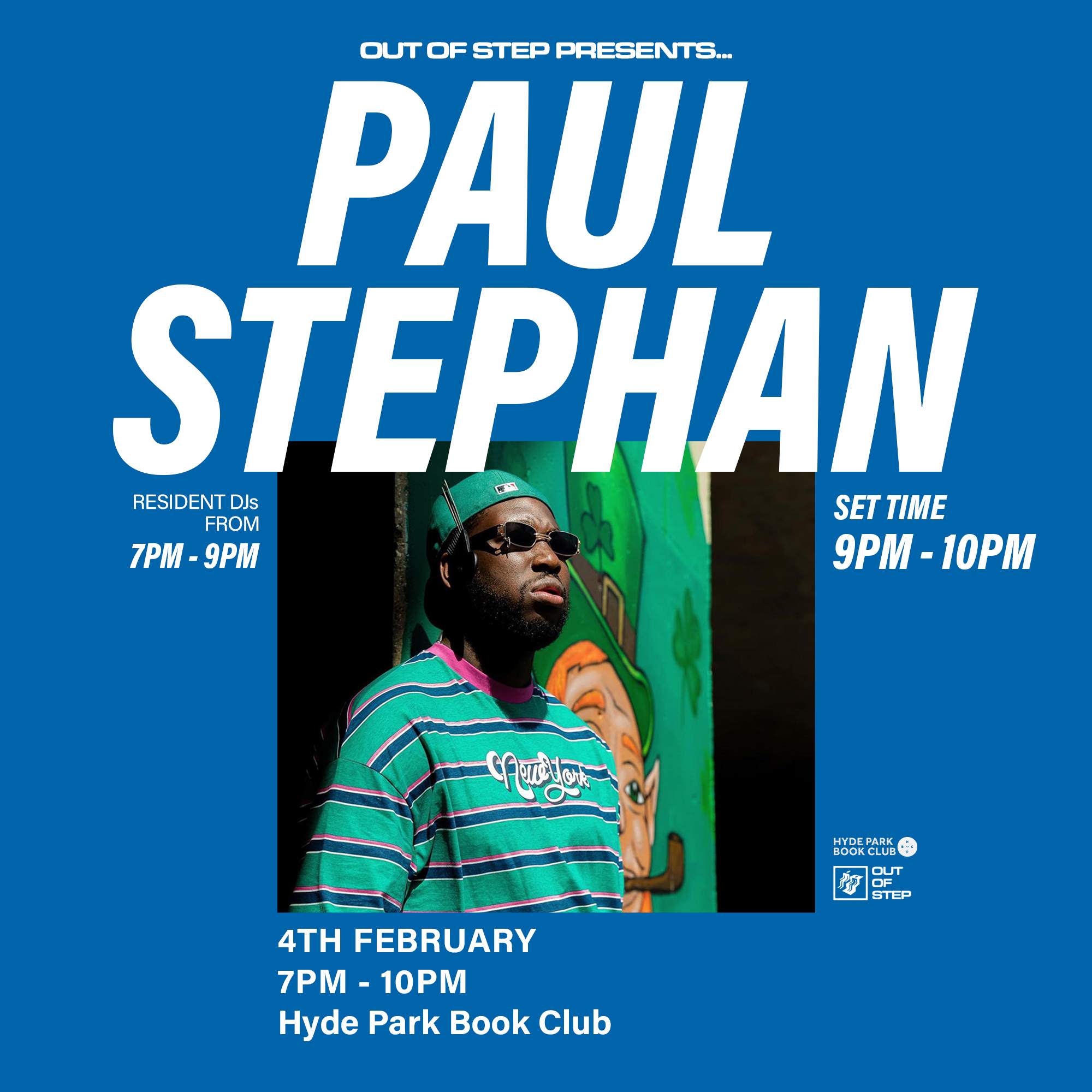 [CANCELLED] Out of Step presents: PAUL STEPHAN LIVE at Hyde Park Book ...