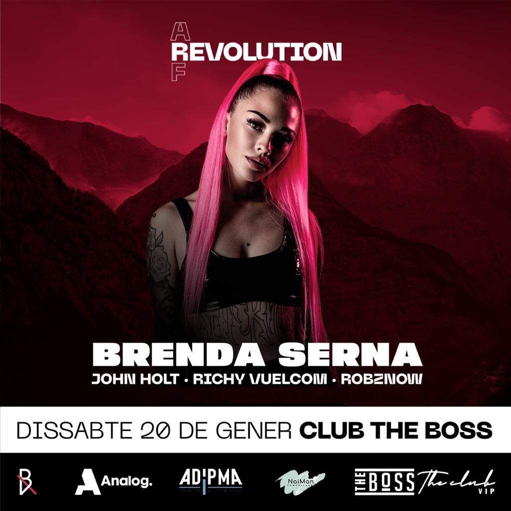 ARF REVOLUTION - BRENDA SERNA at The Boss Apres Ski, Andorra