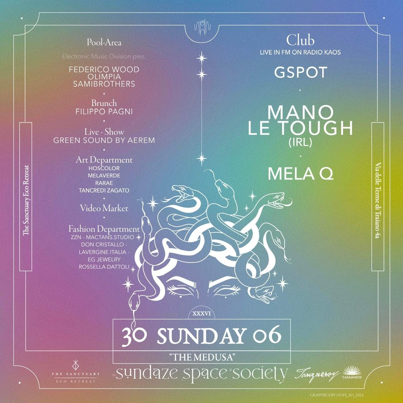 SUNDAZE SPACE SOCIETY a The Sanctuary Eco Retreat, Roma